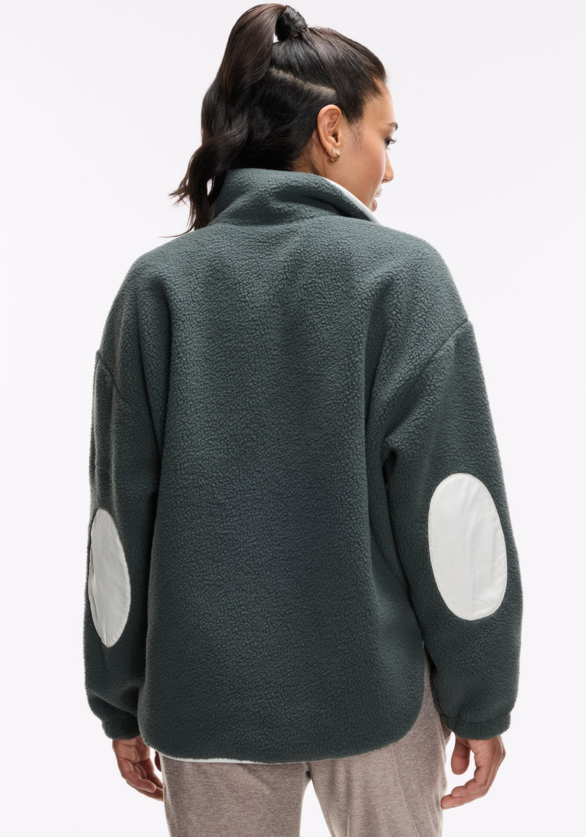 Cozy Fleece Snap Front Jacket – Peloton Apparel Canada