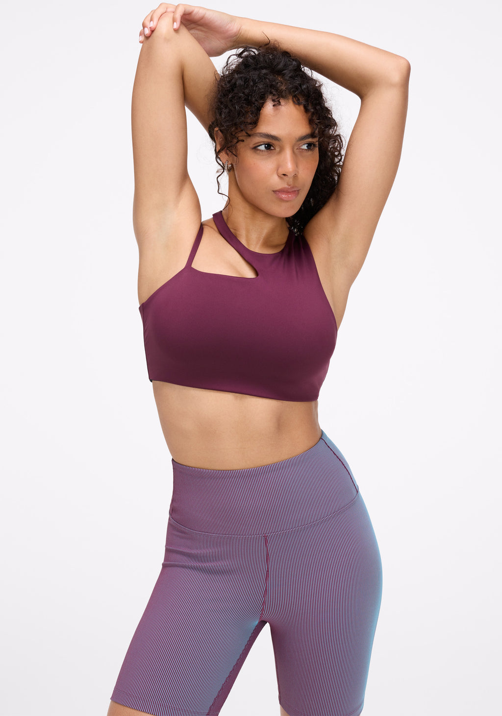 Endurance Light High Neck Cut Away Bra – Peloton Apparel Canada