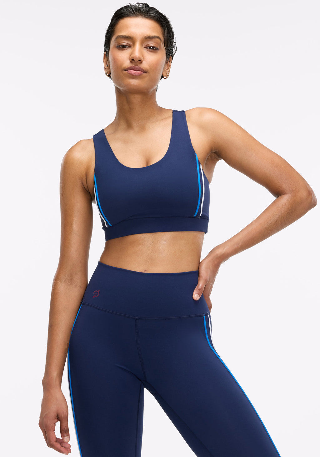 TLC Racer Bra with Piping – Peloton Apparel Canada